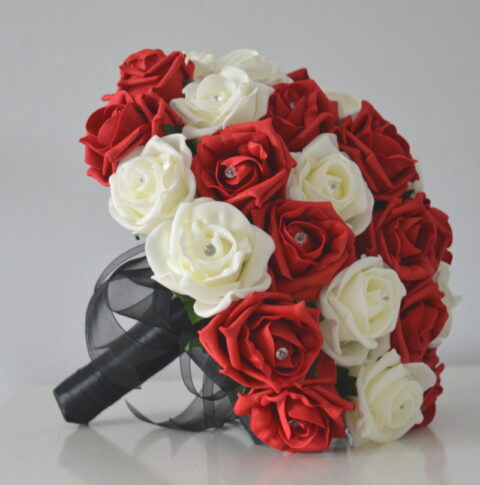 Artificial Wedding Flowers - Bridal Bouquets - Any 2 Colours