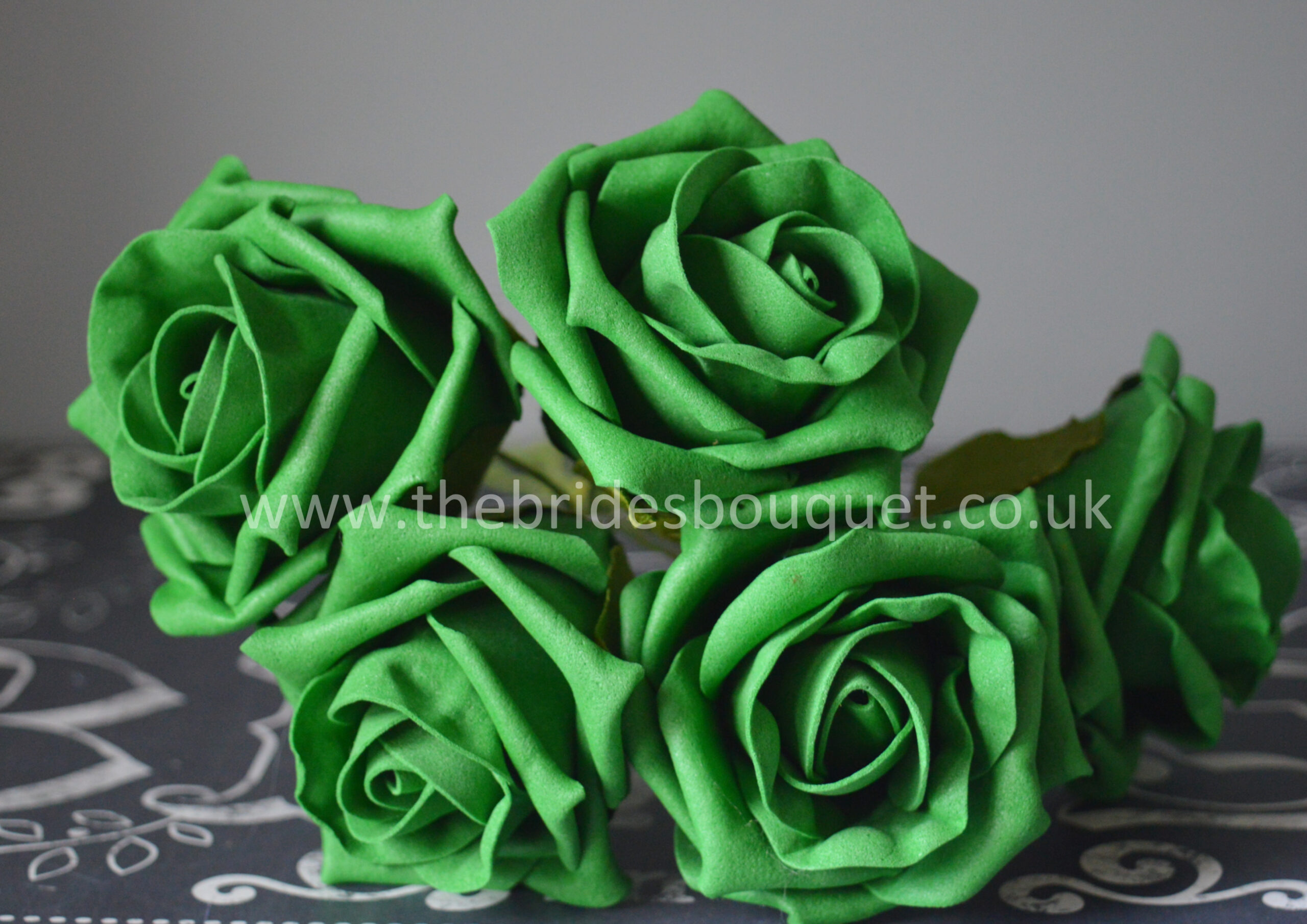Foam Roses - Colourfast Foam Flowers -Rose Bunches Online