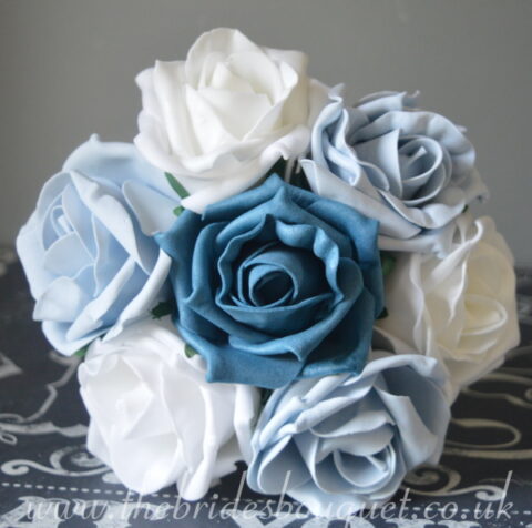 Artificial Rose Flower Girl Bouquets - Any Colour Wedding Flowers