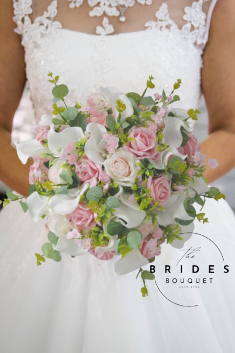 Artificial Wedding Flowers - Calla Lily & Roses - ANY Colours